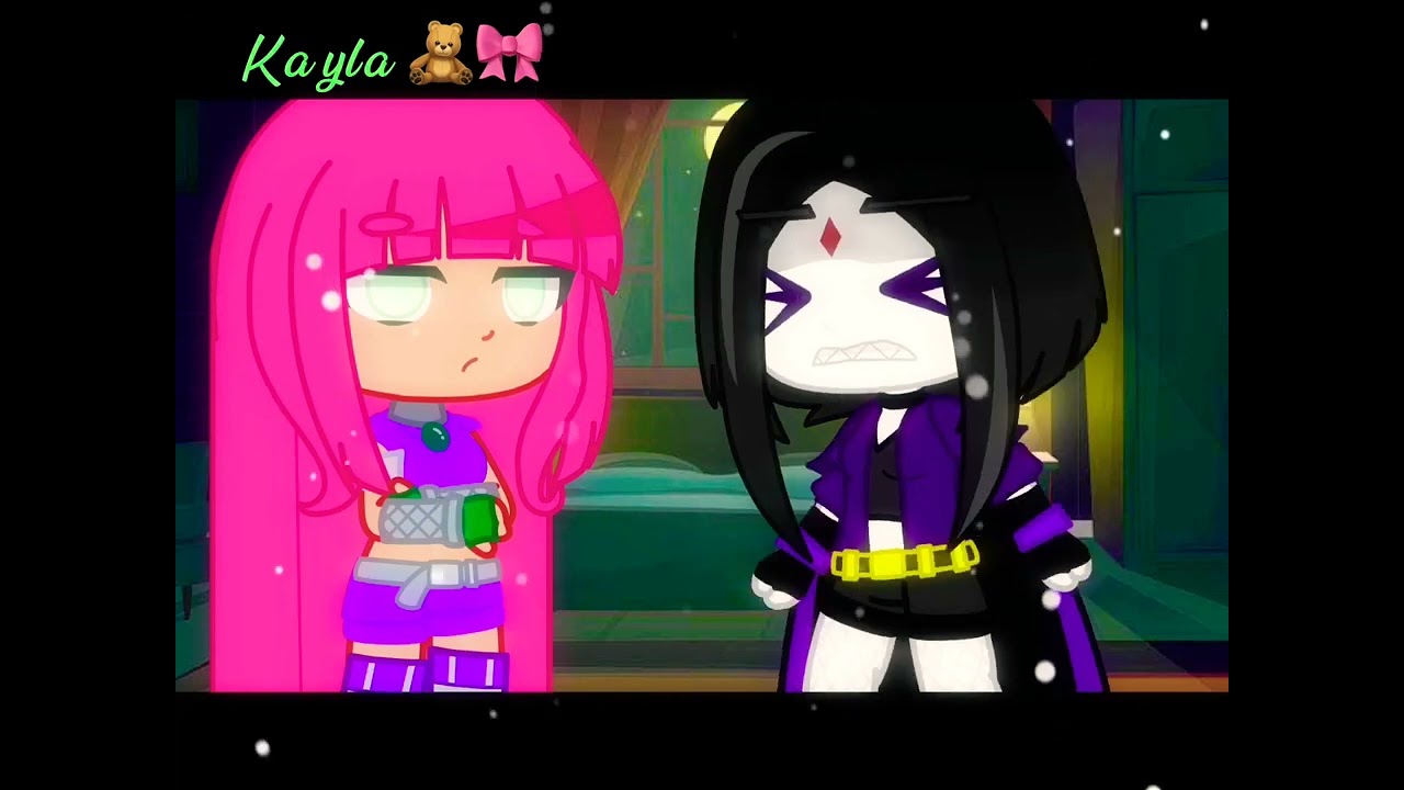 Starfire vs Raven gacha video-^- - YouTube