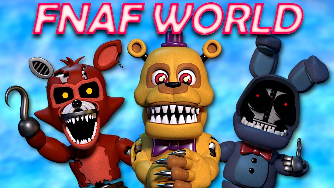The FNAF World Secrets and Endings Stream - YouTube