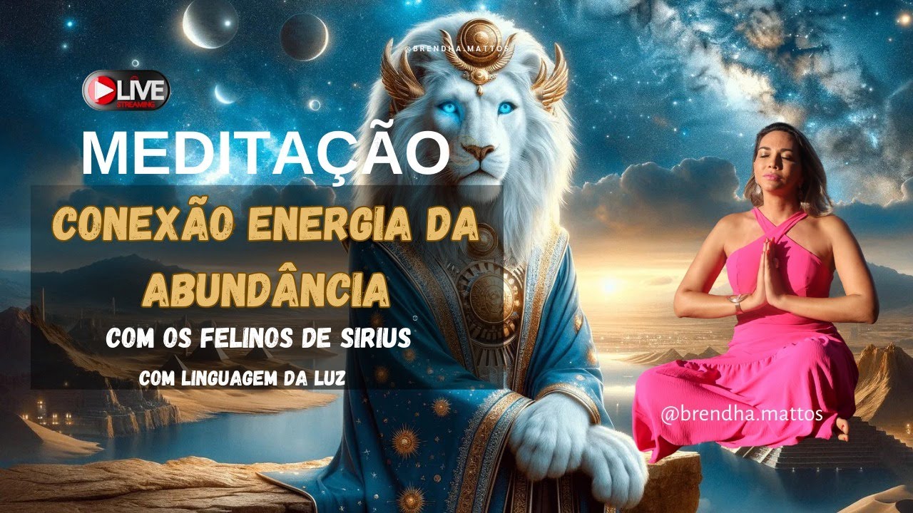 CHÁ QUANTICO-Meditação da Abundancia com os Felinos de Sirius #888 # ...