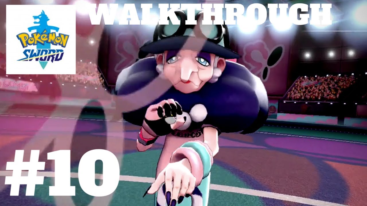 Pokemon Sword and Shield Walkthrough Ballonlea Gym Leader Opal, Rival ...