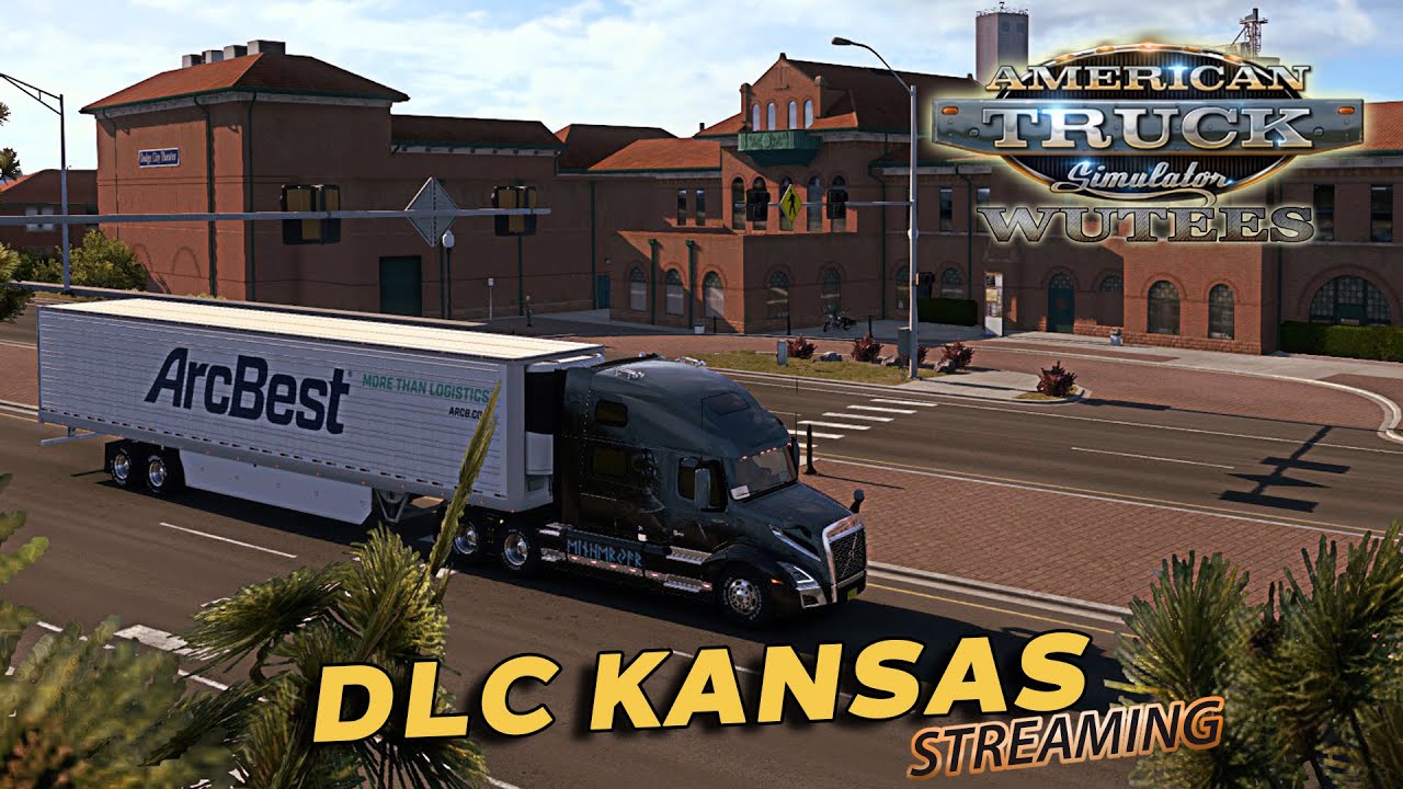 #49 ATS Stream, DLC Kansas - YouTube