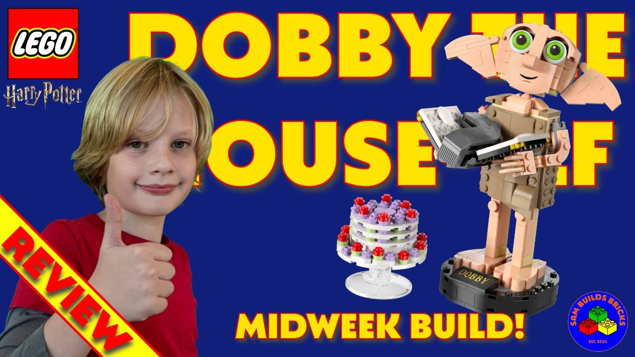 Building Dobby the House-Elf: Exciting Midweek Build LEGO 76421! - YouTube