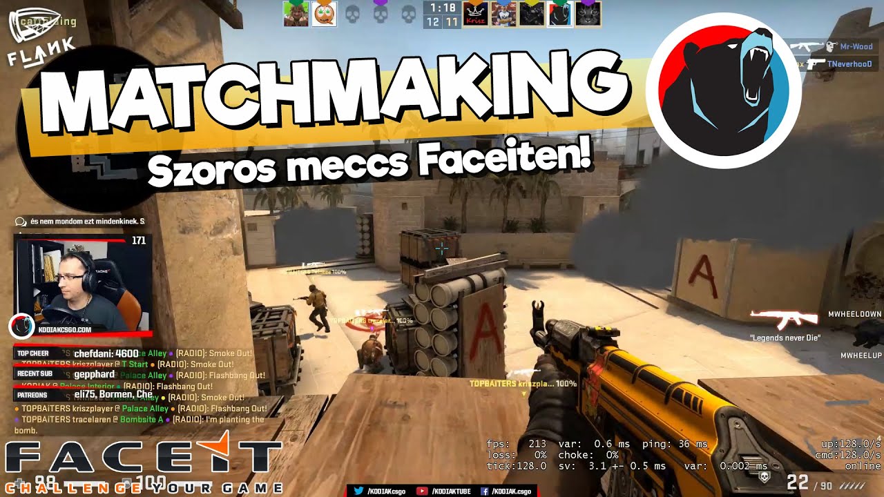 Faceit level 7 Mirage-on! - YouTube