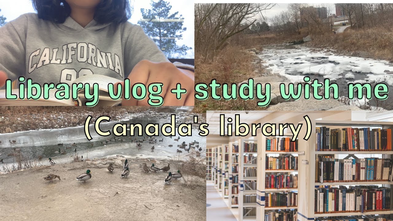 Library vlog | Going to Canada's Public library | Mississauga Valley ...