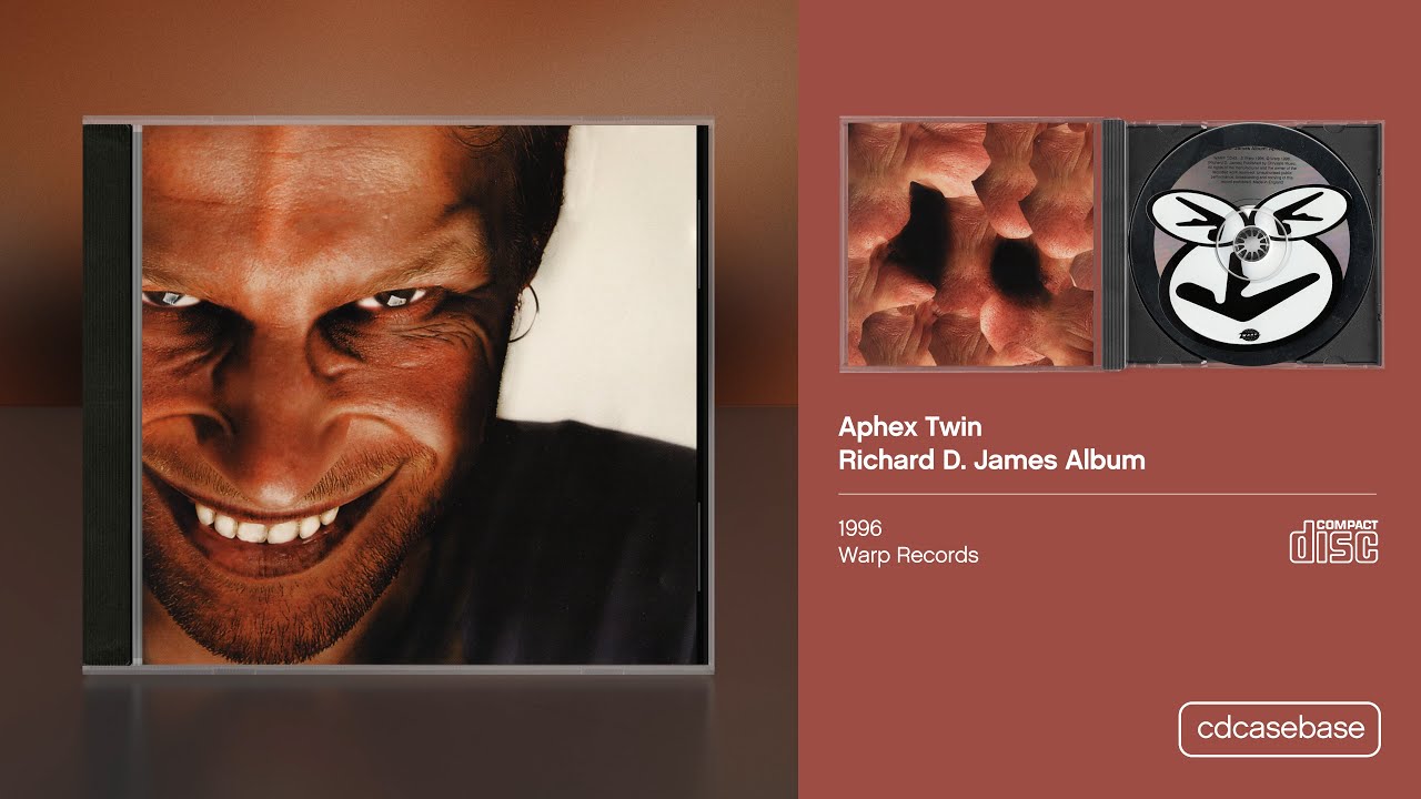 Aphex Twin - Richard D. James Album (CD Case - HD 4K Video) - YouTube