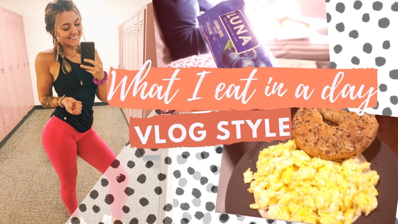 FITNESS VLOG/full day of eating...vlog - YouTube
