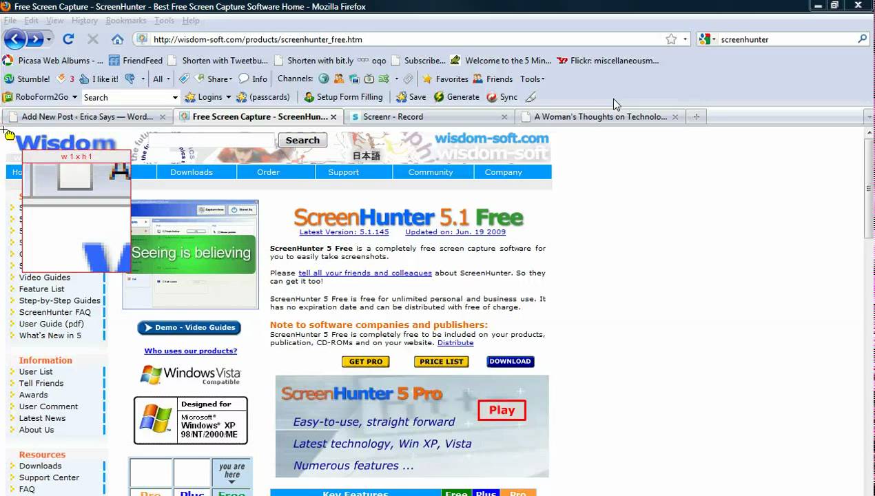 How to use ScreenHunter FREE screen capture software - YouTube