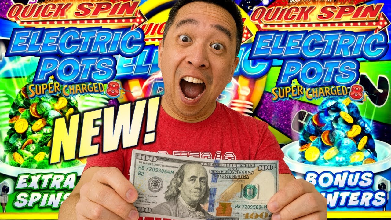 ★NEW SLOT!★ NEW AND IMPROVED!!? QUICK SPIN ELECTRIC POTS Slot Machine ...