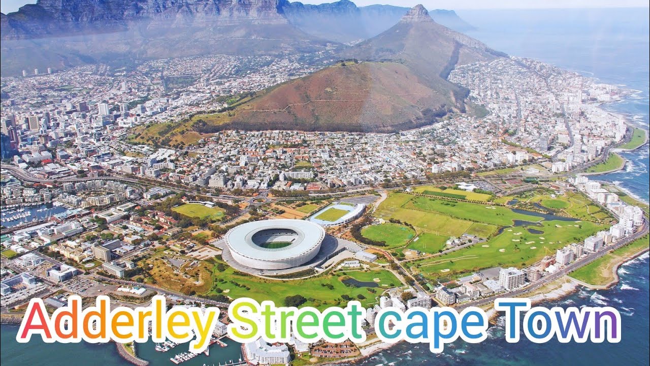 Adderley Street cape Town south African | walking tour cape Town street ...