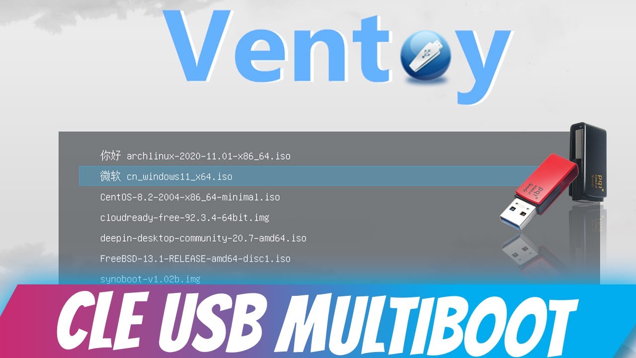 Créer un Multiboot sur Clé USB – Installe Plusieurs Systèmes en Même ...