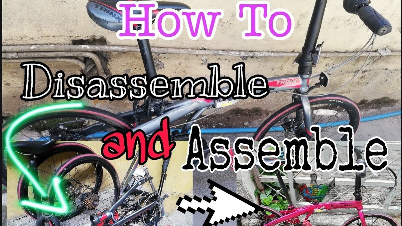 How To Fully Disassemble And Assemble A Folding Bike Using Proper Tools ...