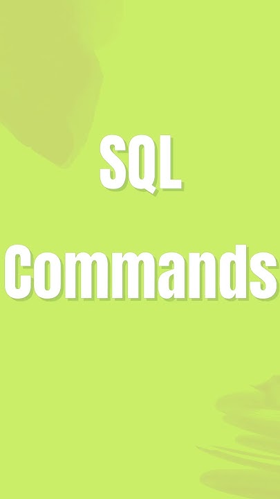 Sql Commands 💻⌨ Youtubeshorts Sql Sqlite Sqlserver Sqlcommands Technology Sqlqueries C