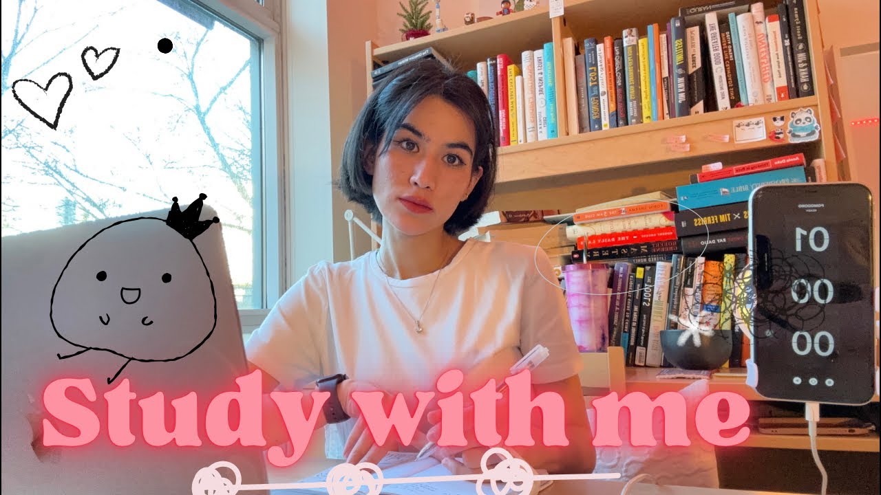 REAL TIME study with me (no music): 12 HOUR Productive Pomodoro Session| UBC students!! - YouTube