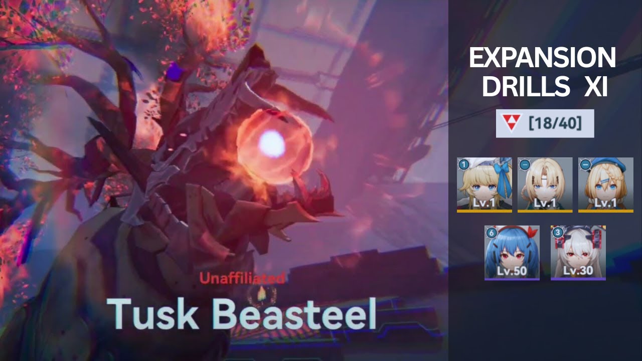 [GFL2] Expansion Drill 11 - EM-30-11 || Frenzy 18 Beasteel carry - YouTube