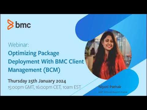 Webinar: BMC Client Management- Optimizing Package Deployment with BCM - YouTube