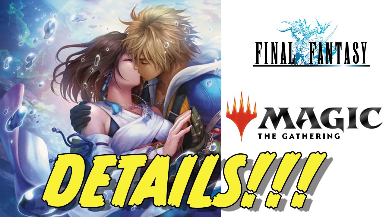 DETAILS ABOUT FINAL FANTASY MAGIC THE GATHERING SET!!! ART REVEALED AND ...