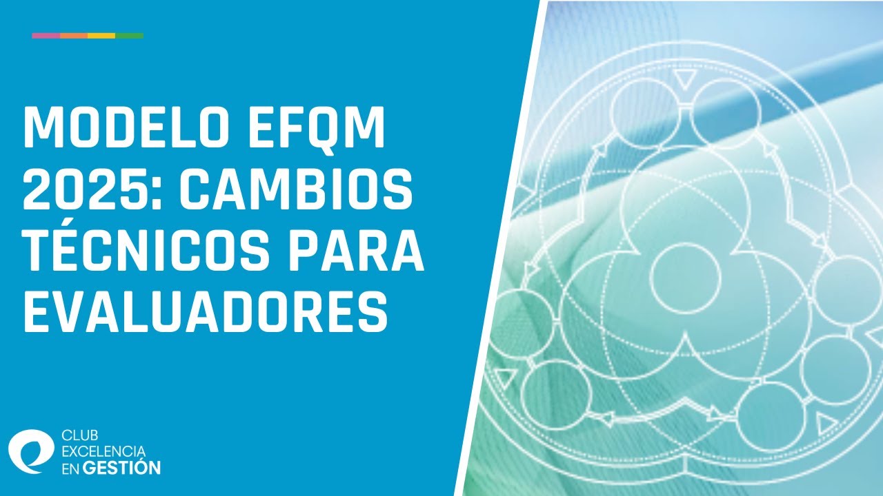 Modelo EFQM 2025: Cambios Técnicos para Evaluadores - YouTube
