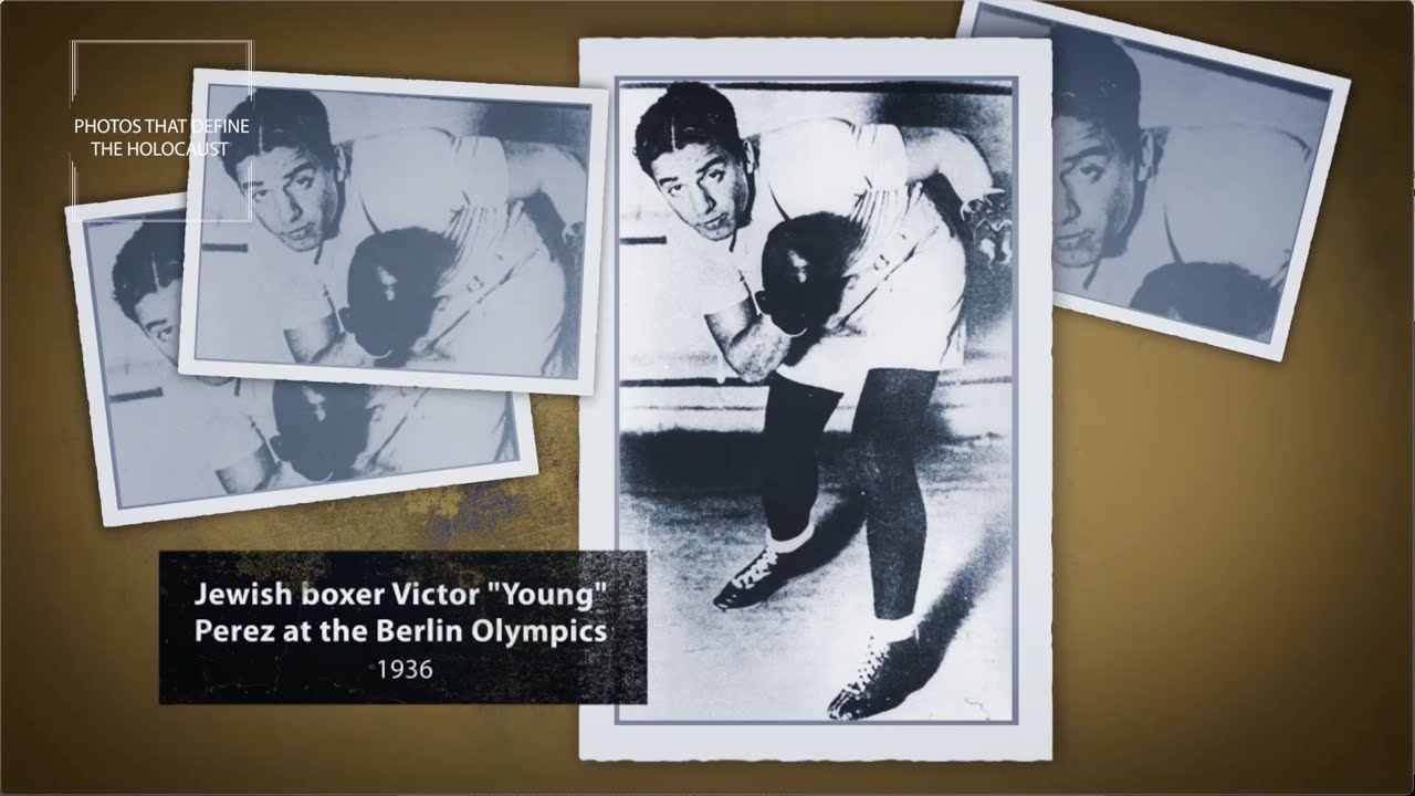 Jewish boxer Victor "Young" Perez at the Berlin Olympics, 1936 - YouTube