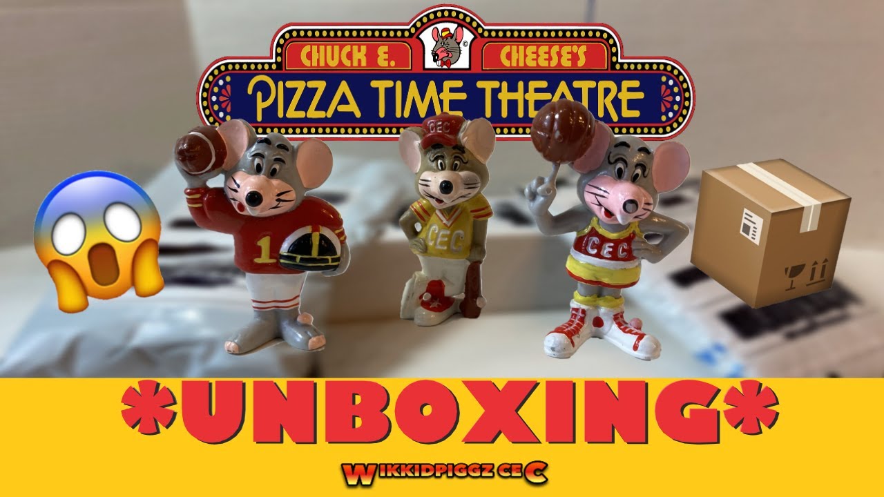 *UNBOXING* CEC Pizza Time Theater Sports Figurines (1986) - YouTube