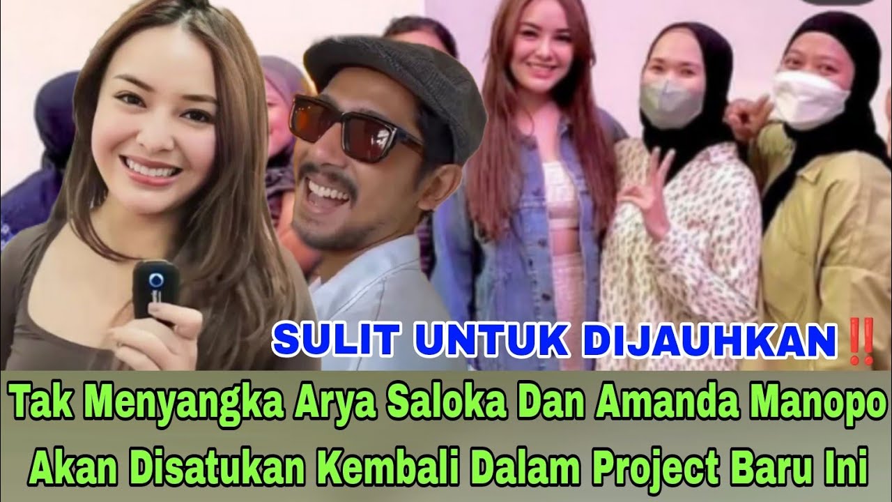 Arya Dan Amanda Tersenyum Bahagia Akan Dipersatukan Kembali Dalam Project Barunya Ini.. - YouTube