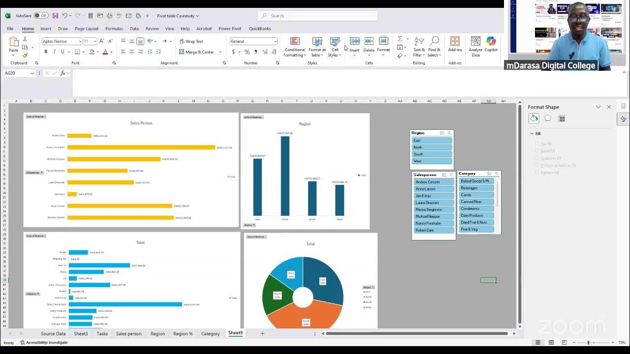 Pivot Table - Advanced Excel Training - YouTube