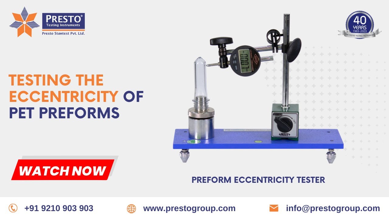 Preform Eccentricity Tester Manufacturers | प्रिफोम एक्सेंट्रिसिटी ...