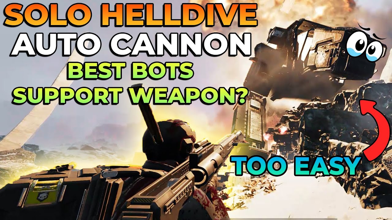 HELLDIVERS 2 || SOLO HELLDIVE AUTOCANNON BUILD #helldivers2 - YouTube