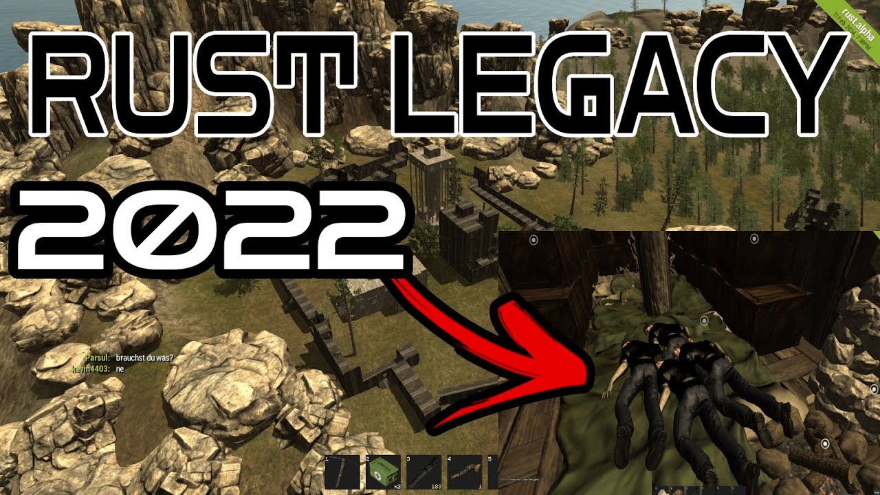 RUST LEGACY IN 2022 [OLD RUST] Aim Without Recoil (crixus) - YouTube