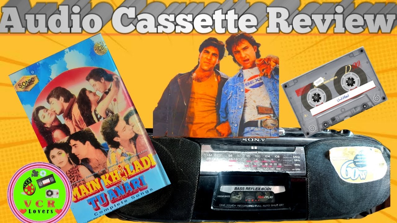 Main Khiladi Tu Anari Audio Cassette 📼 - YouTube