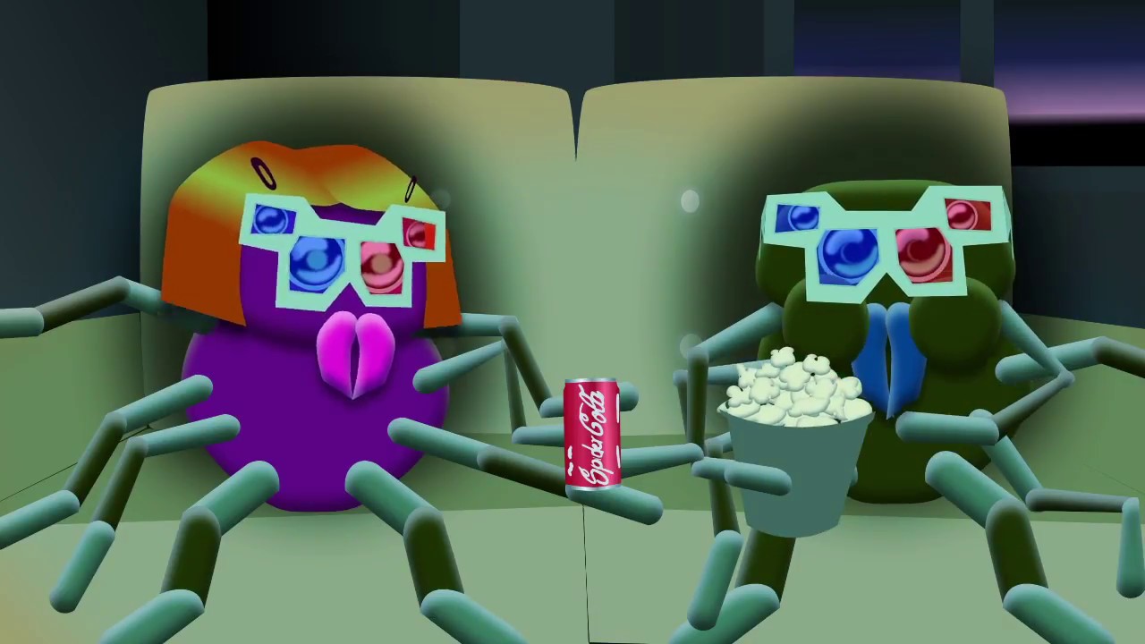 Spiders Watching TV !!! - YouTube
