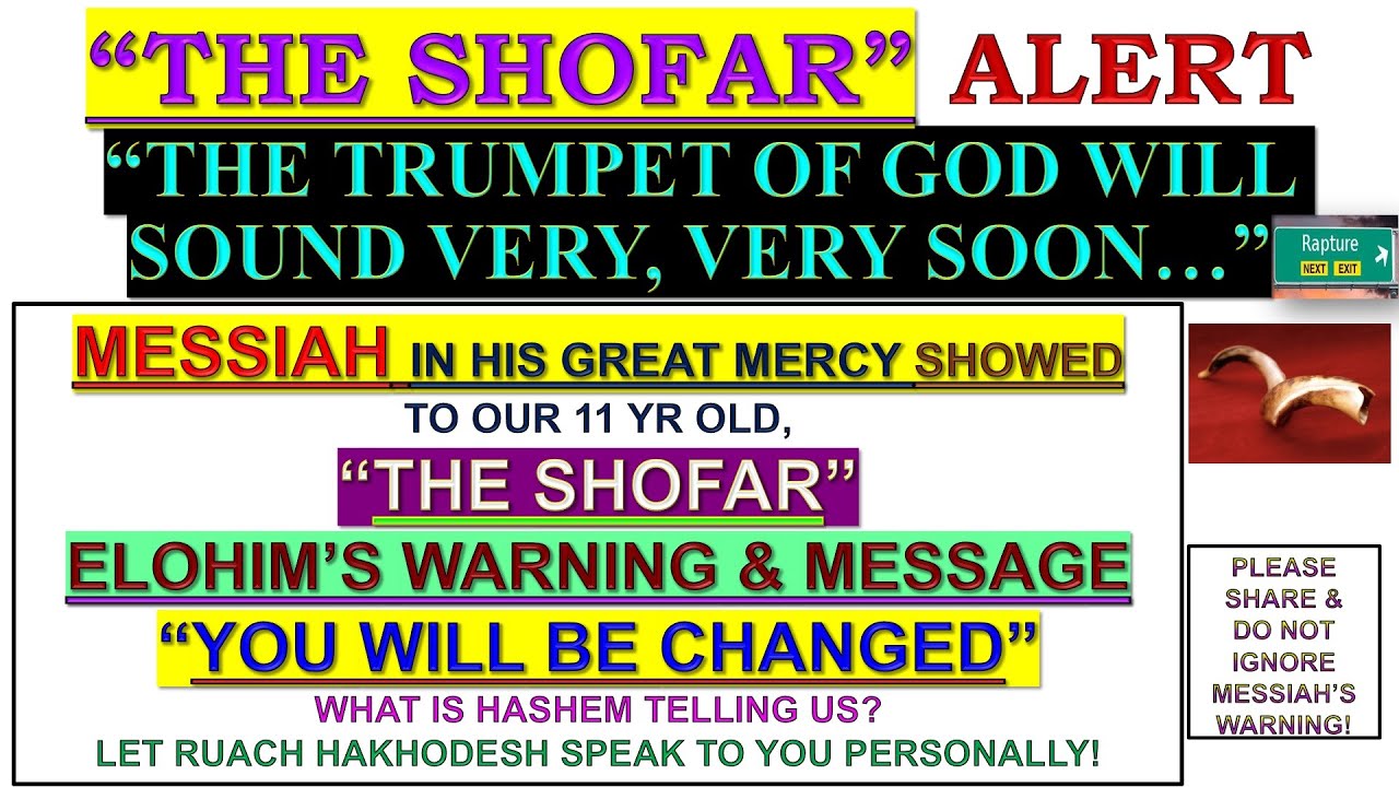 RAPTURE WARNING-“THE TRUMPET OF GOD WILL SOUND VERY, VERY SOON” ALERT ...