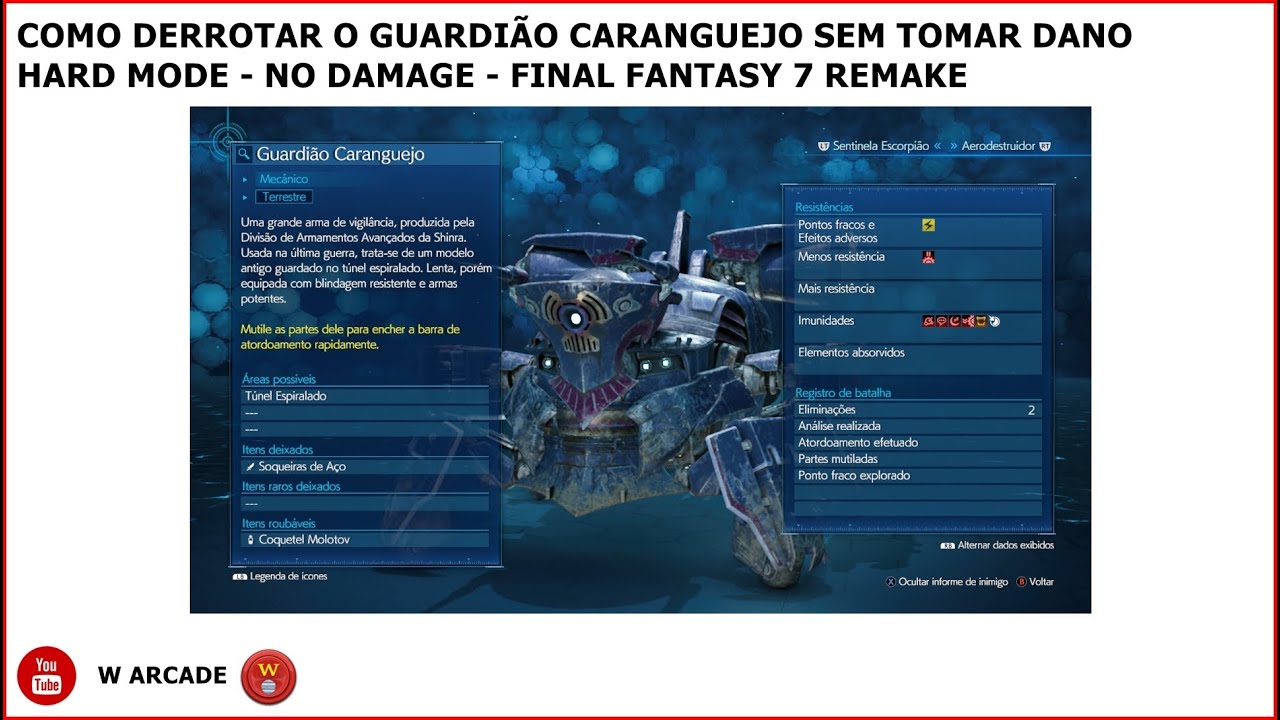 COMO DERROTAR O GUARDIÃO CARANGUEJO SEM TOMAR DANO HARD MODE NO DAMAGE ...