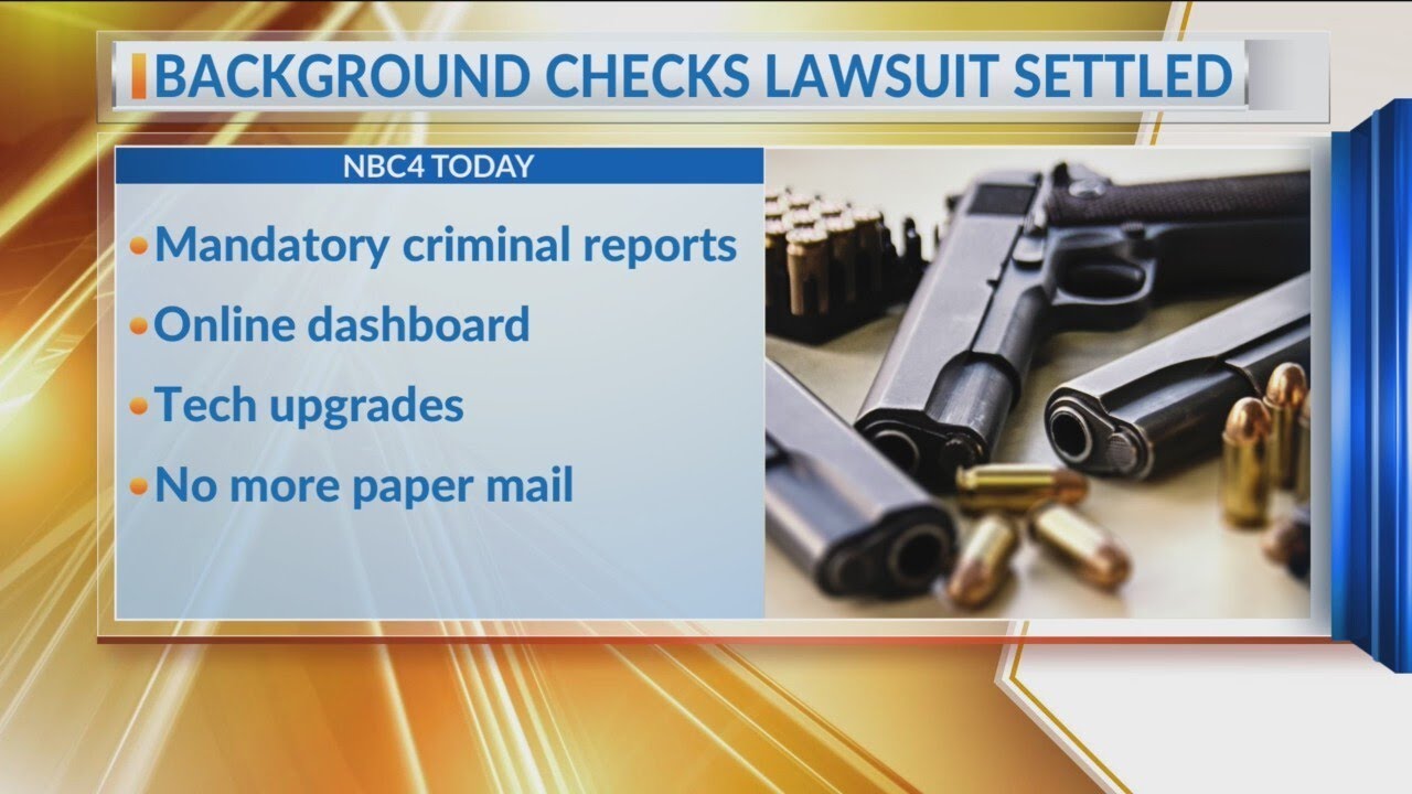 Ohio criminal background checks lawsuit settled - YouTube