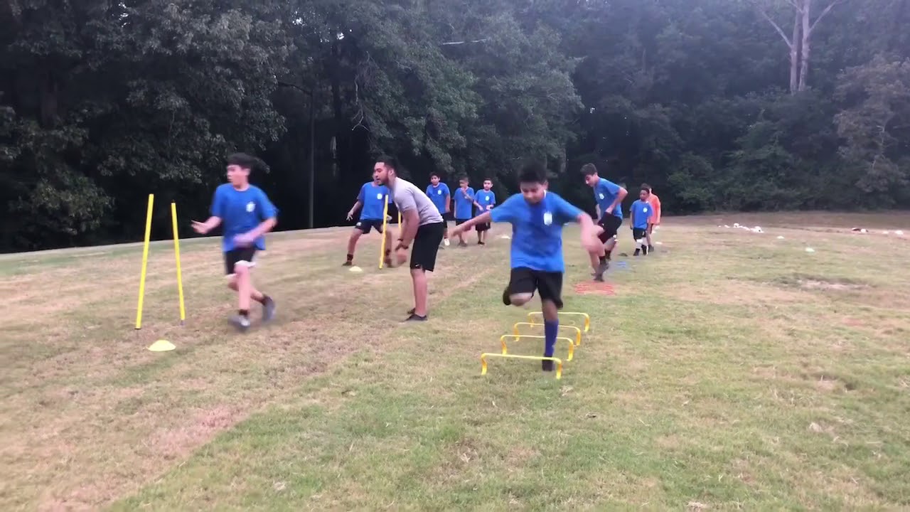 Trejo Soccer Academy Team Training - YouTube