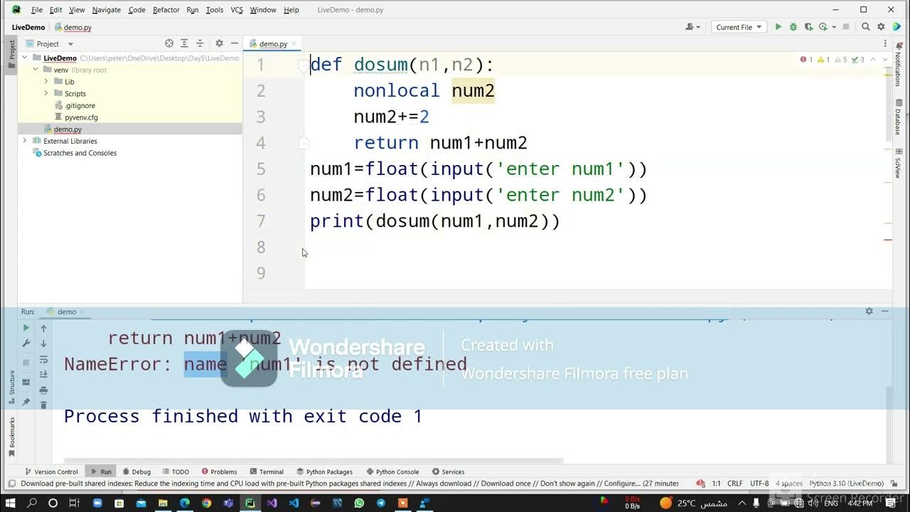 Day5 python - YouTube