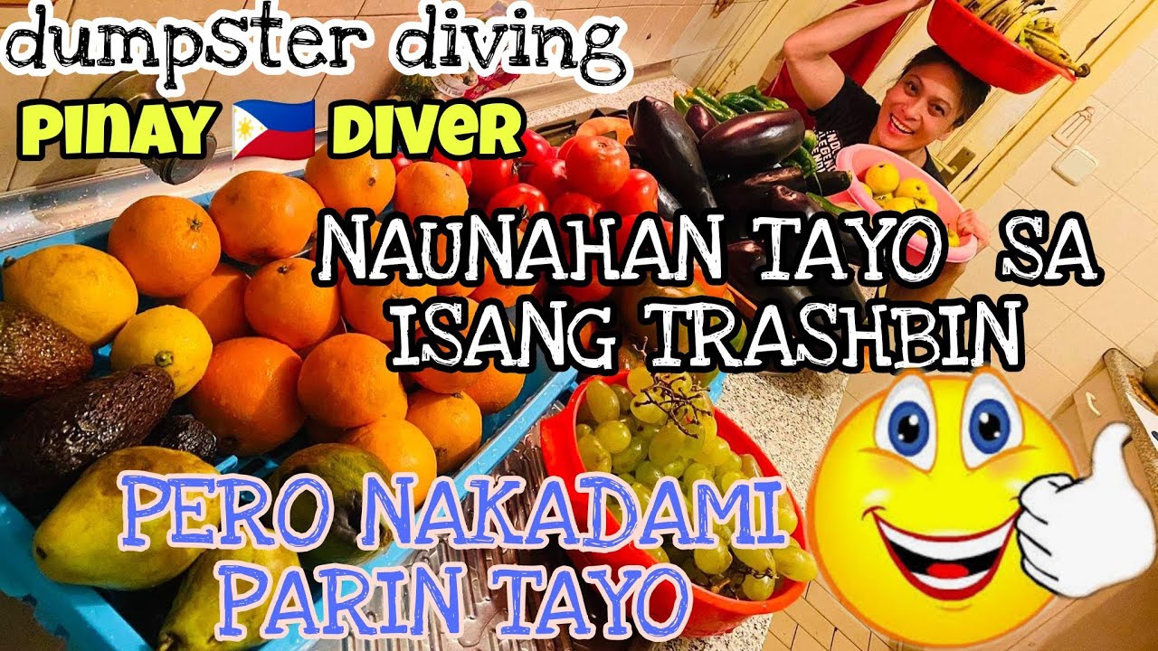 PINOY 🇵🇭 DUMPSTER DIVING|BUHAY EUROPA|NAUNAHAN TAYO MGA KAKALKAL😥😥😥 ...