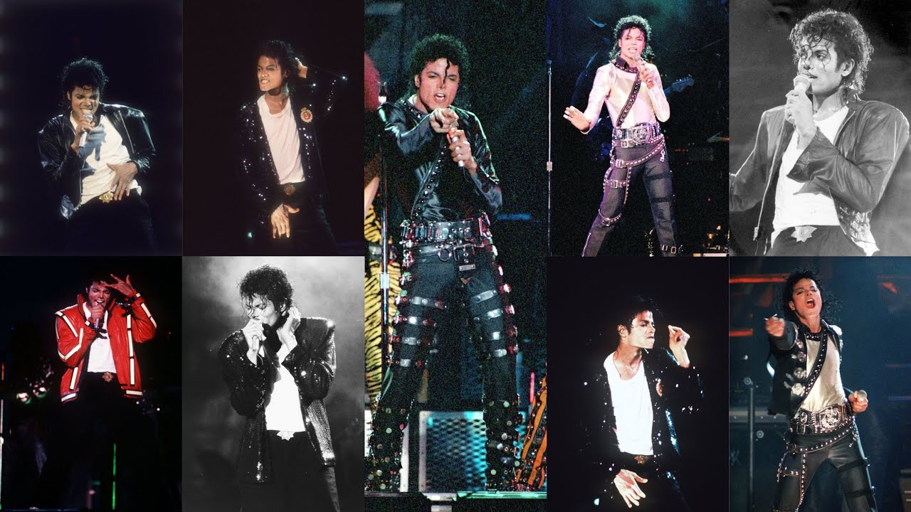 Michael Jackson performing various shows in Japan 1987 compilation ...