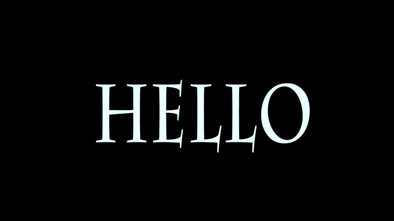 HELLO TRAILER - YouTube