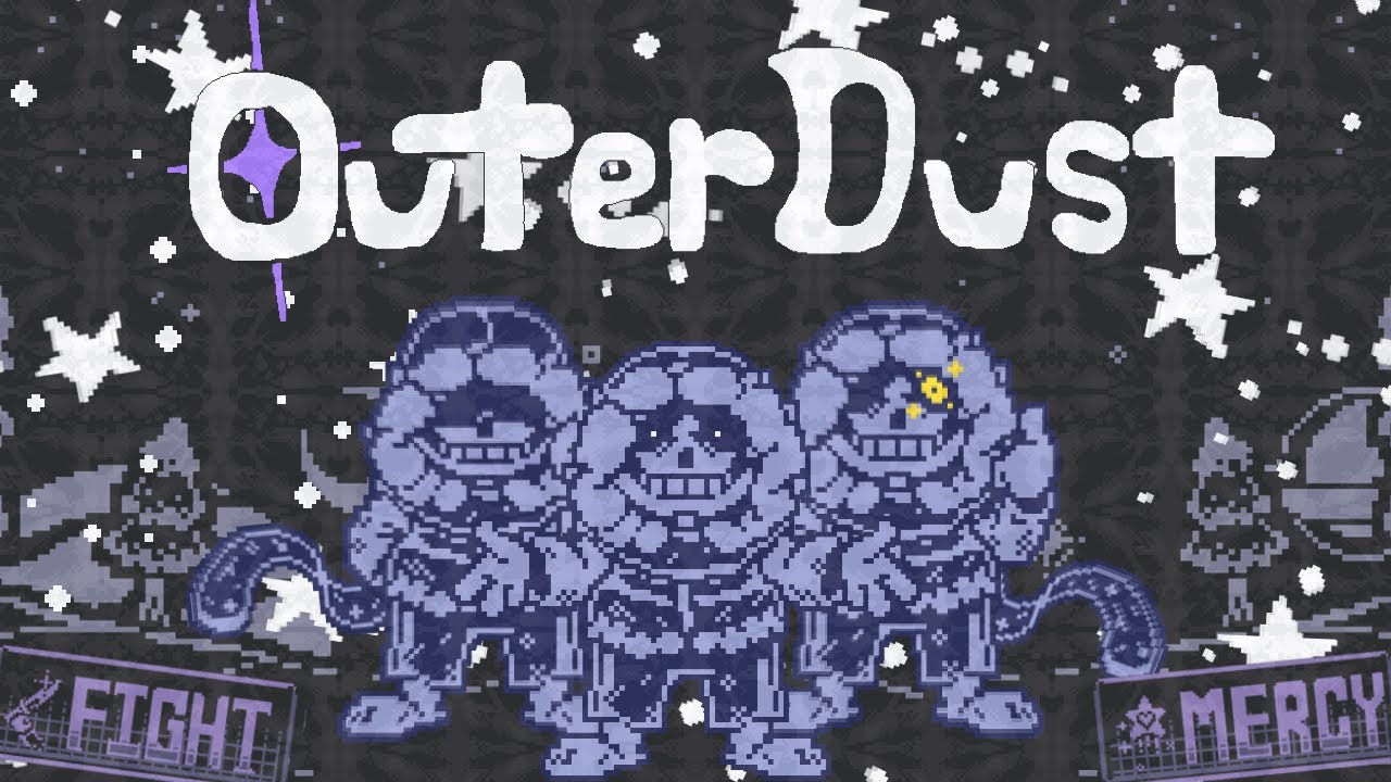 OUTERDUST: SNOWDIN SANS ENCOUNTER! [No heal] By Alphys- - YouTube