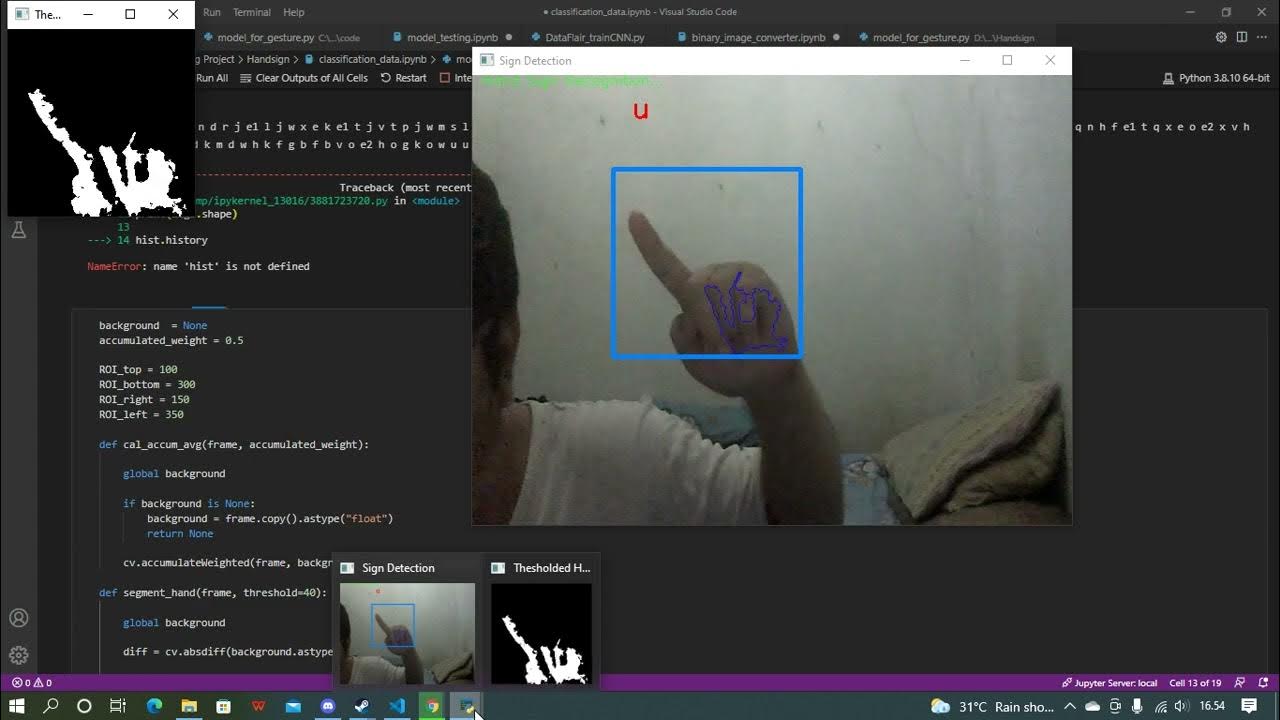 MNIST Hand Sign Classification - YouTube