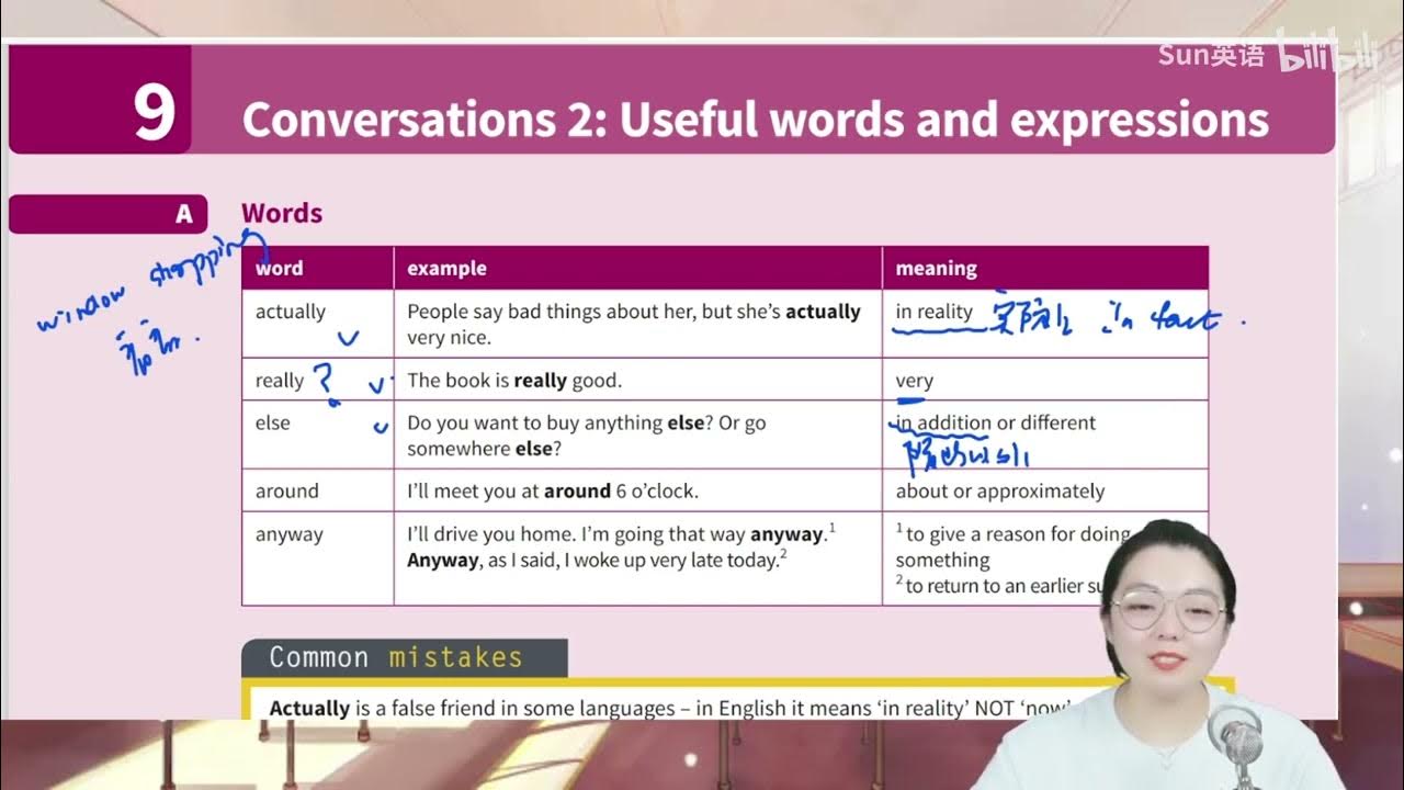 U9 Conversation2：Useful words and expressions - YouTube