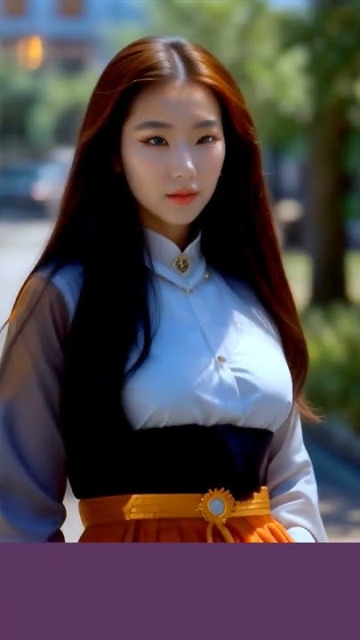 전통의상 입은 몽골 여자친구 Ai동영상 Үндэсний хувцас өмссөн монгол найз бүсгүй