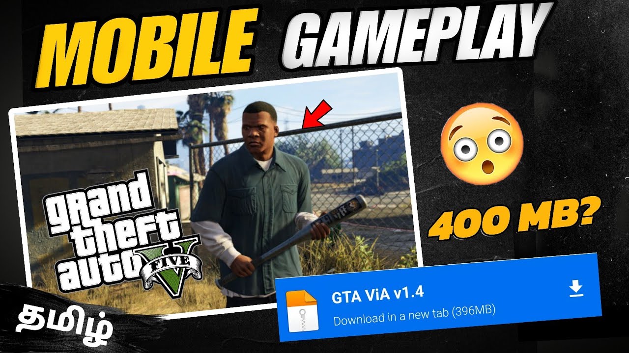 GTA 5 MOBILE?? 🤯 Just 400MB?? - How TO PLAY IN MOBILE?? | Fanmade ...