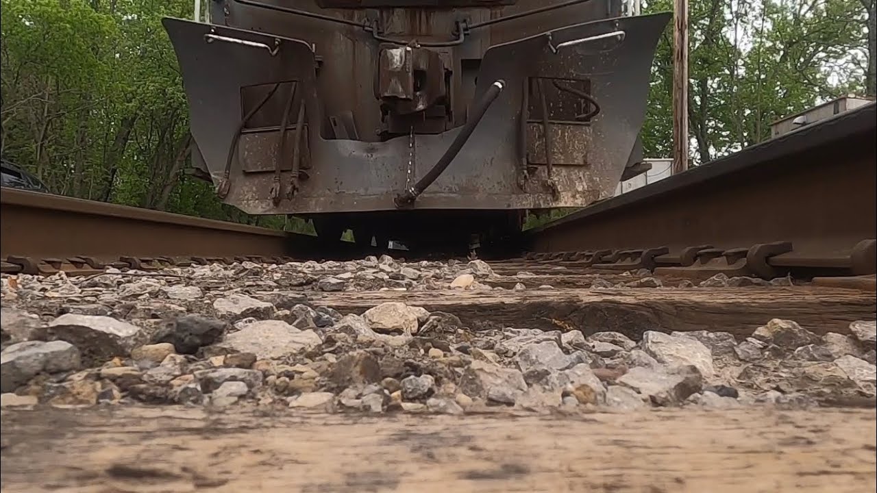 Something a bit different today with a GoPro getting ran over ...