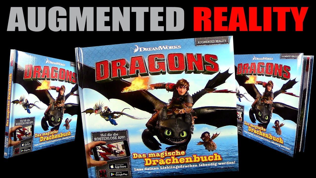 Dragons - 3D Augmented Reality - Das magische Drachenbuch !!! NEU ...