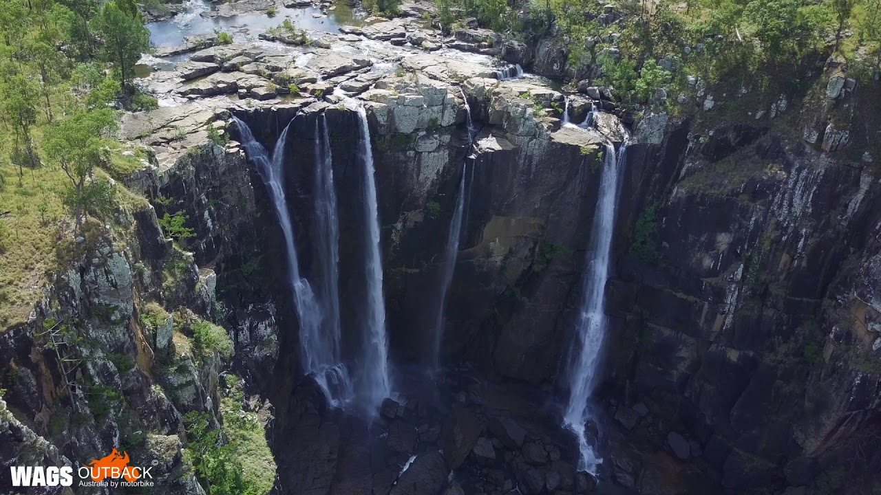 Blencoe Falls Kirrama Range Queensland Honda Africa Twin Drone - YouTube