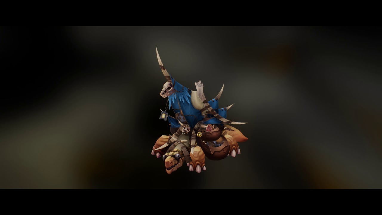 A Year of Rain - Outcast Hoard Beast 3D Model - Idle Animation - YouTube