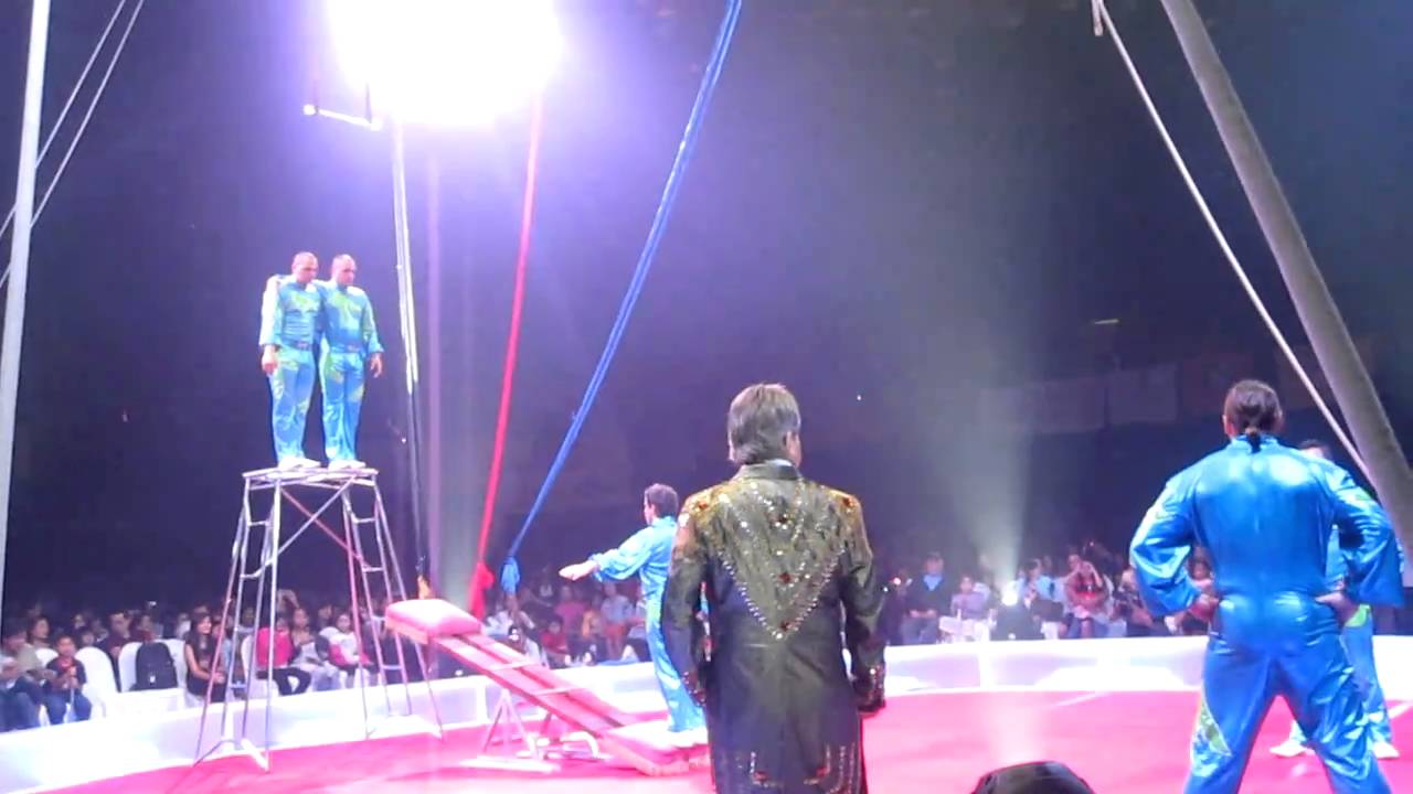 The Great American Circus in Cebu-The Chair Catapult Acrobat - YouTube