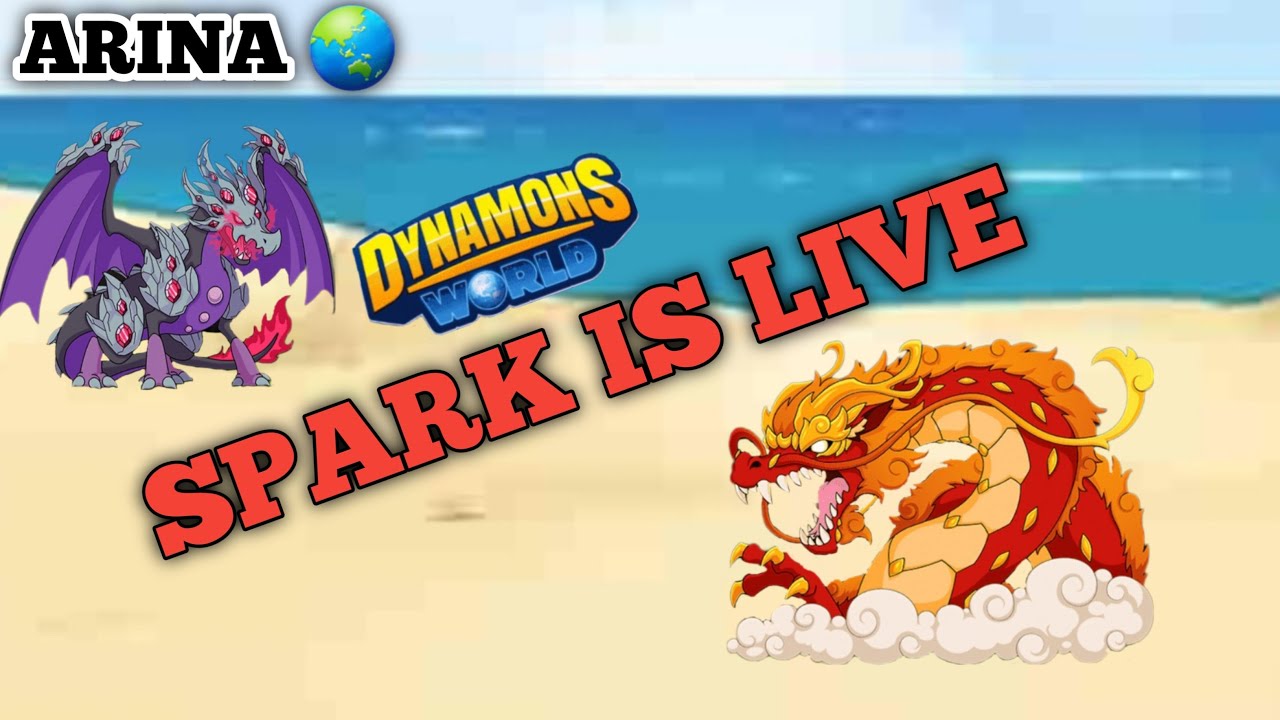 INFINITY SPARK is live in dynamons world #dynamonsworld - YouTube