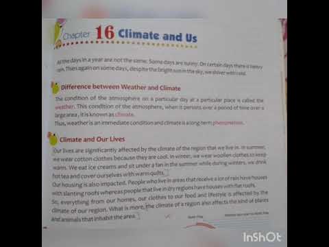 Social Studies - Climate and us (part 2) - YouTube